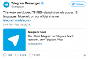 Telegram - ISIS und ihre bevorzugte Social Media App